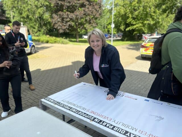 Commissioner visits driver safety roadshow – amid warnings that ...